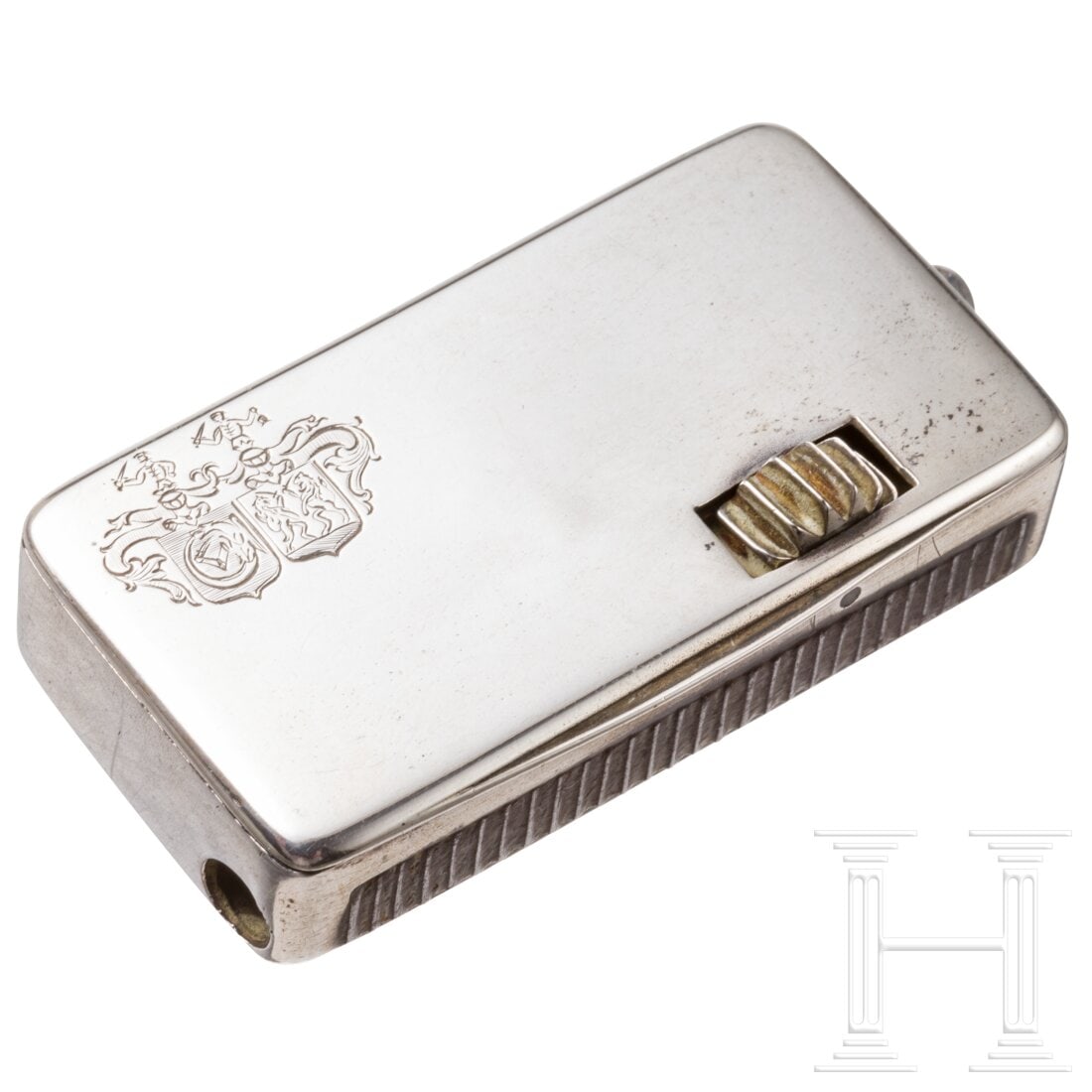 An Austrian Silver Vesta Case With Tinder (matchbox), Vienna, Georg ...