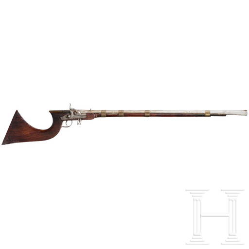 A Pakistani Percussion Rifle From The Sindh Province, 19th Century