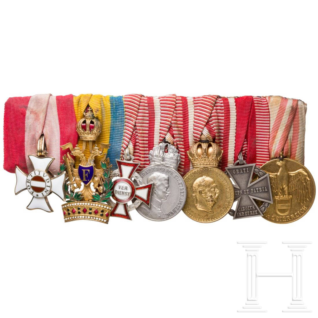 A Seven-part Orders Clasp With The Military Order Of Maria Theresa ...