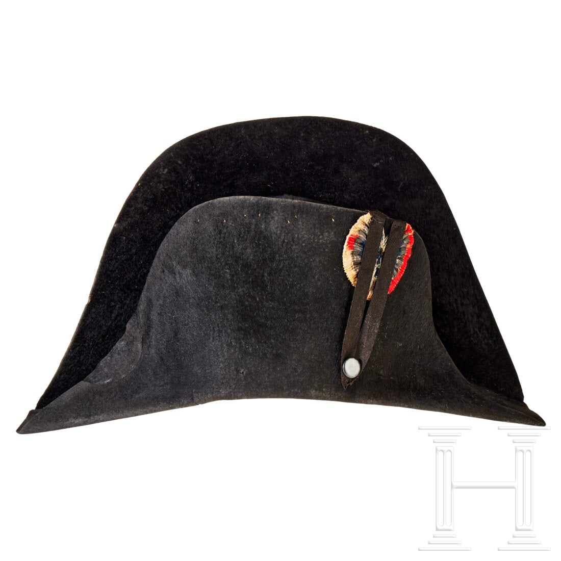 A 19th Century Bicorne Hat Of The Style Worn By Napoleon Auction