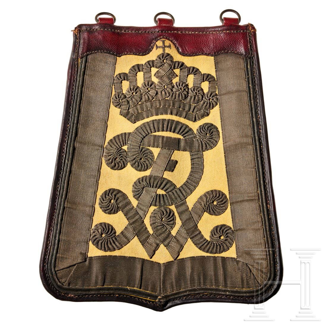 A "säbeltasche" (sabretache) For Officers Of The Prussian Hussar ...