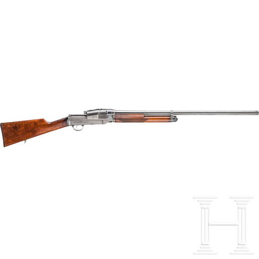 A Sjögren System Semi Auto Shotgun, Sweden/denmark, Ca. 1909