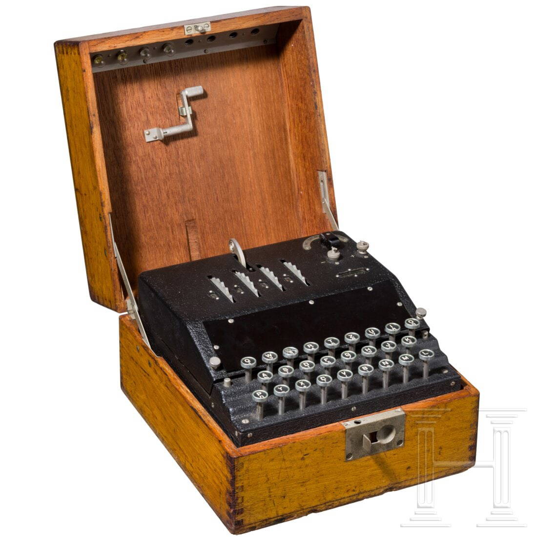 An "enigma G" Cipher Machine From The German Intelligence Service ...