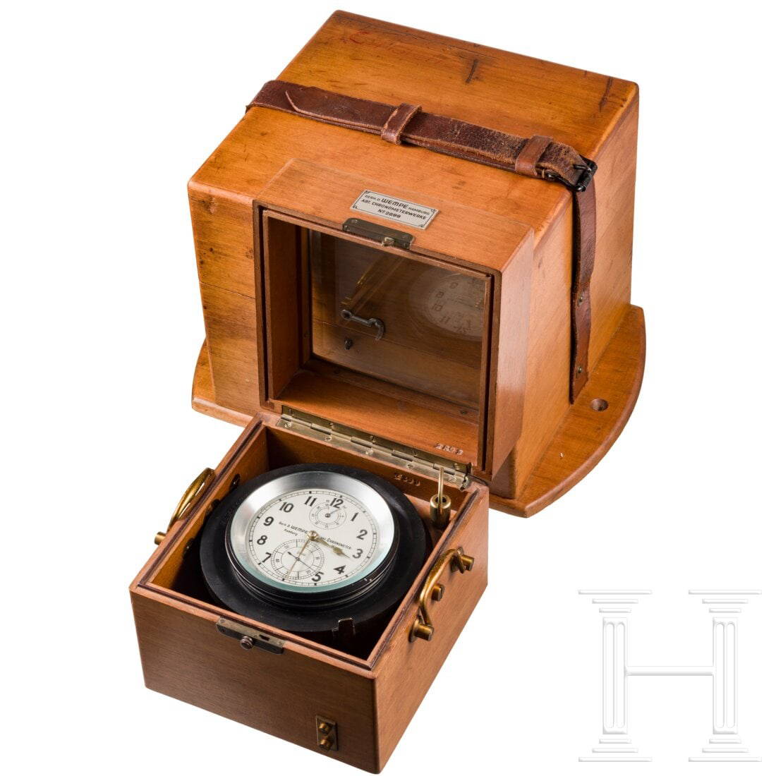 A Luftwaffe Navigation Chronometer Made By Wempe Of Hamburg Auction