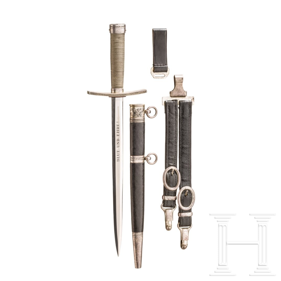 A Model 1937 Dagger For Hitler Youth Leaders With Hanger And Belt Loop ...