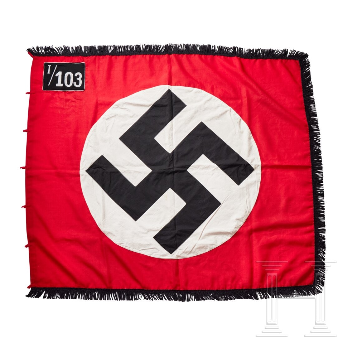 An Ss Battalion Flag, 1st Battalion Of The 103rd Regiment Auction