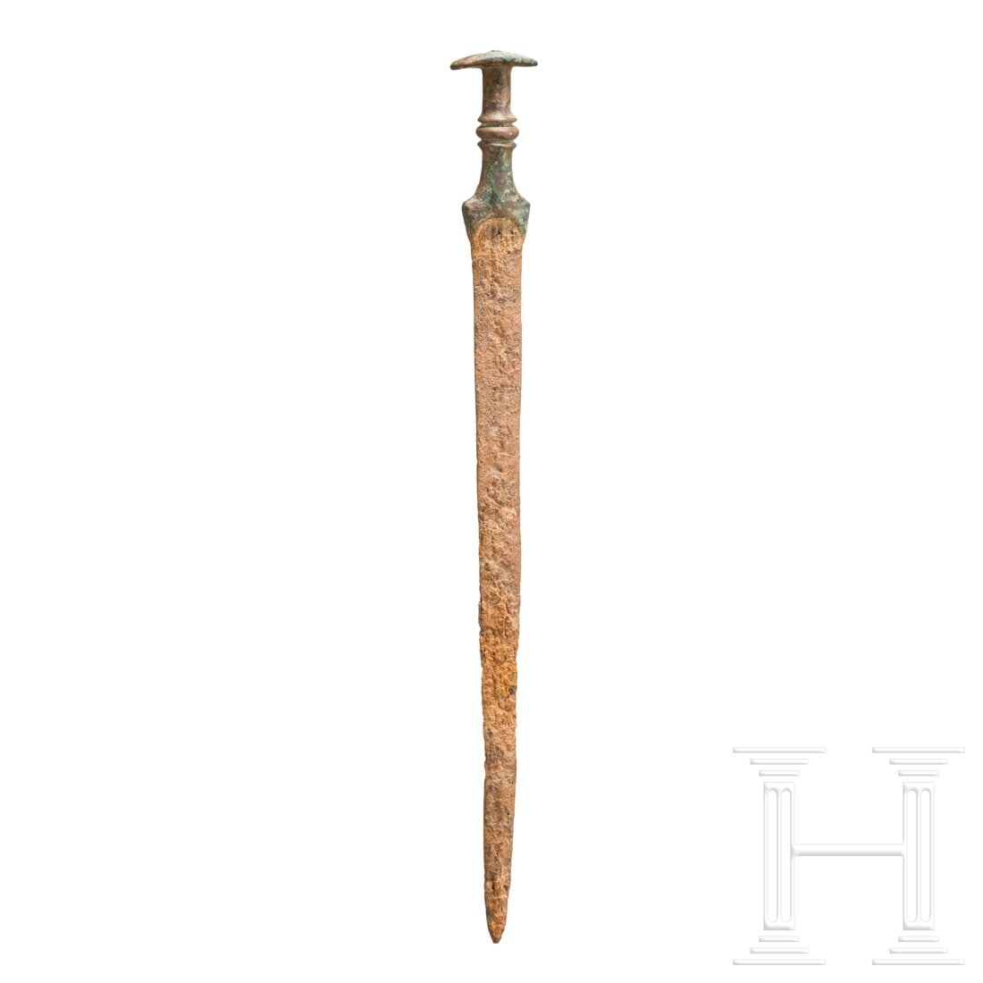A Hittite Iron Sword With Bronze Handle, 14th - 13th Century B.c. Auction