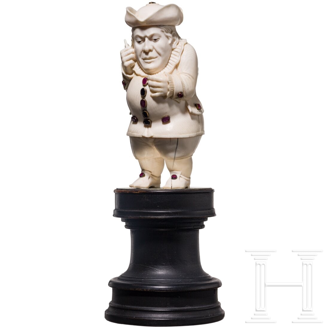 A South German Sculpture Of A Court Jester, Probably 18th Century Auction