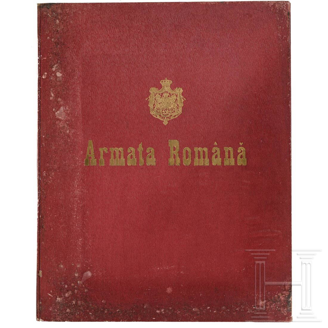 "armata Romana", An Illustrated Book On The Romanian Army, 1903 Auction