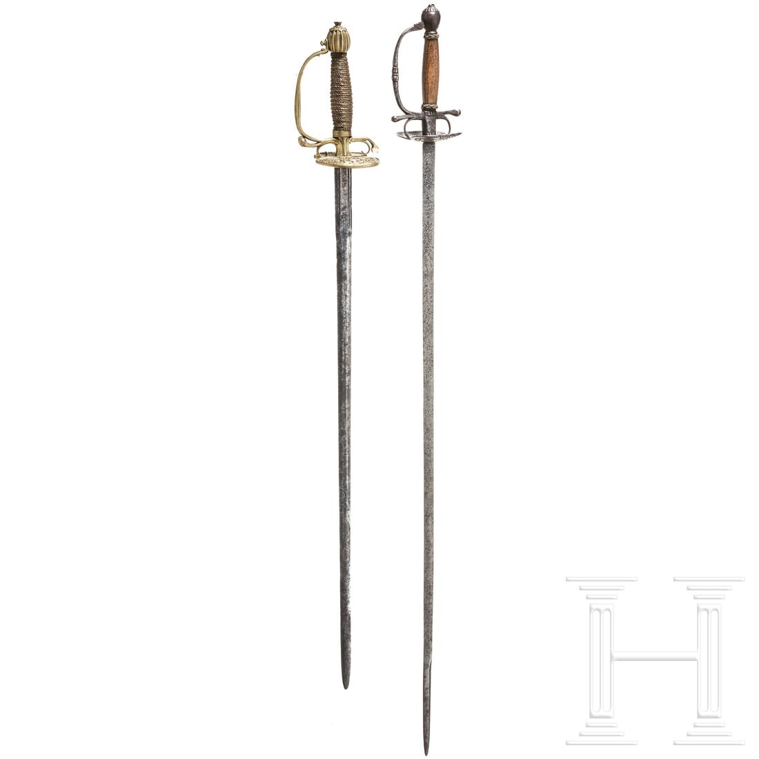 Two Small Swords With Old Solingen Blades, 18th/19th Century Auction