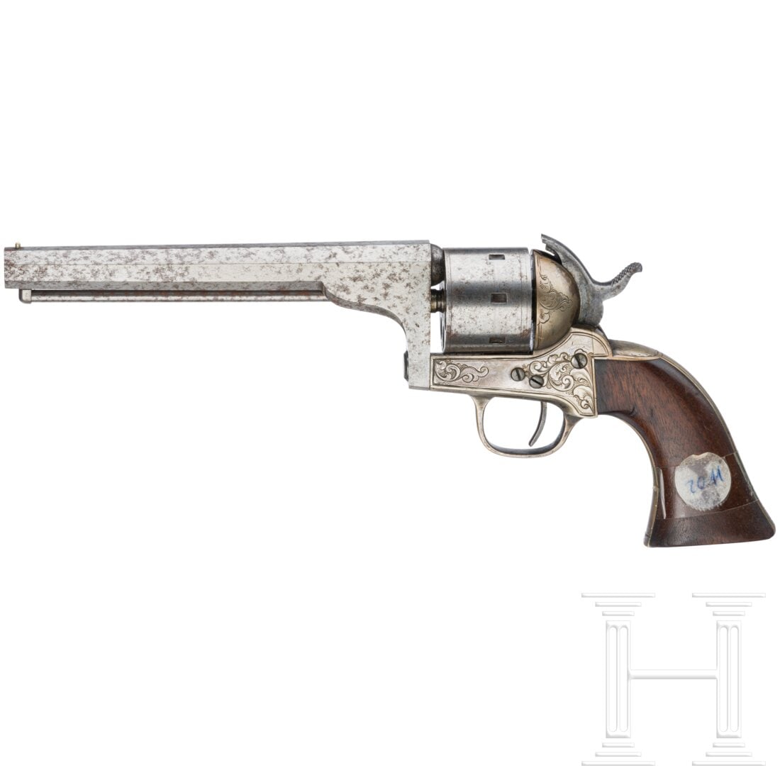 A Us-american Moore's Patent Firearms Belt Revolver ("seven Shooter ...