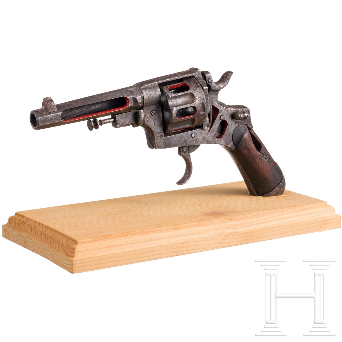 A Cut-away Revolver Mida Gia Castelli, Bodeo, 1889 Auction