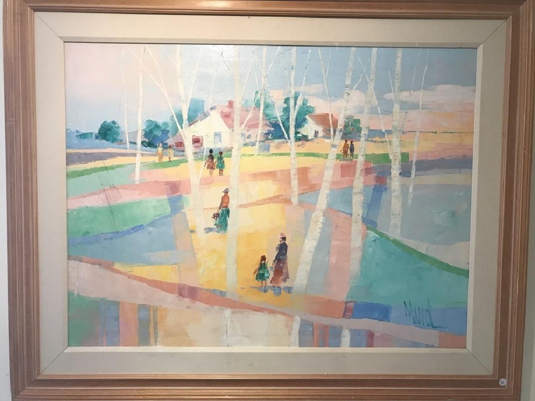 John A. Manol Coastal Scene