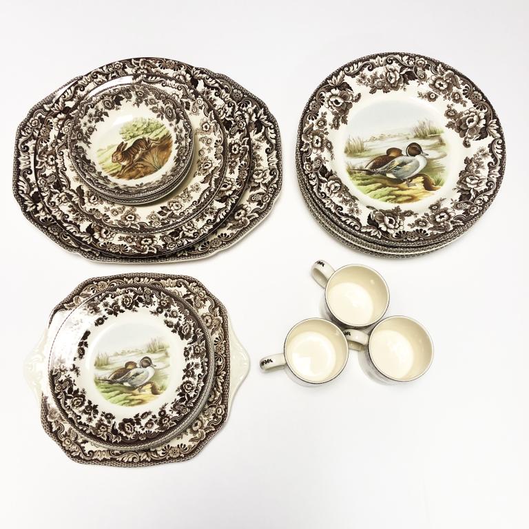 Spode Woodland Large Dining Set