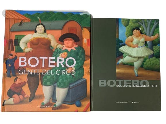 2 Fernando Botero Hc Italian Exhibit Catalogs