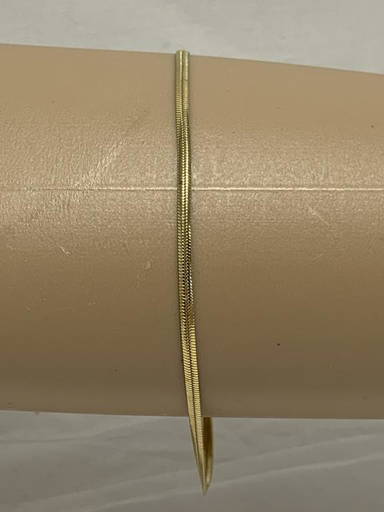 Stunning 14k Yellow Gold Midas Chain 9" Anklet