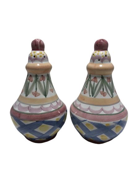 Mackenzie Childs Piccadilly Salt And Pepper Shaker