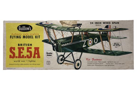Vintage Guillows Ww1 Model Plane Kit