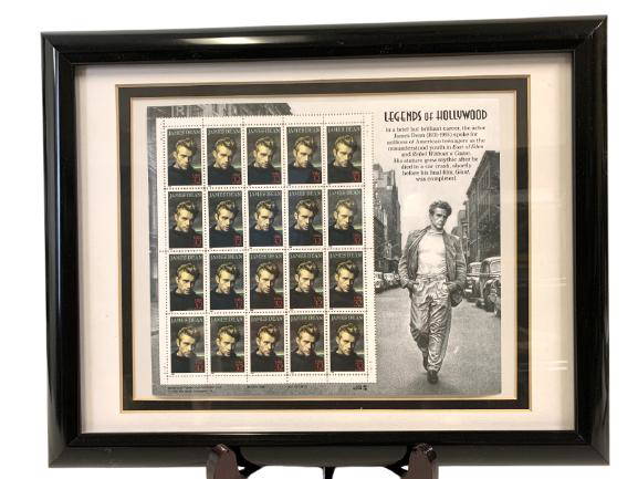 Vintage James Dean Stamps Legend Of Hollywood