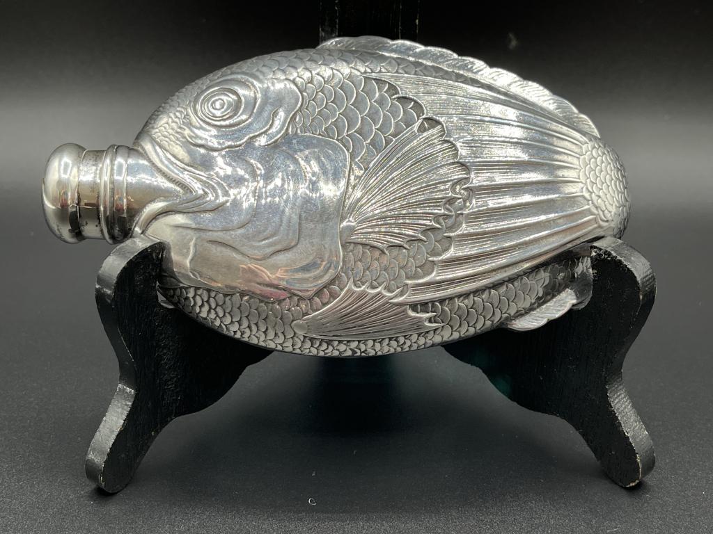 SILVER FISH-FORM FLASK WITH TIFFANY & CO. STERLING - Mar 22, 2021 ...