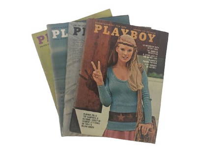 1960's And 70's Playboy Magazines