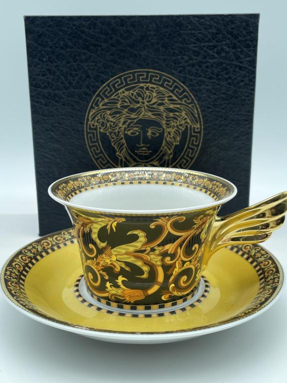 VERSACE ROSENTHAL BAROCCO TEACUP & SAUCER - Sep 20, 2021 | DejaVu ...