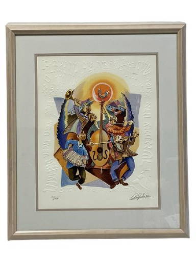 Ari Gradus Israeli Shabbat Judaic Art Print