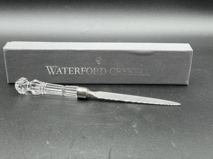 WATERFORD CRYSTAL LETTER OPENER W BOX 8" (#0649) on Feb 28, 2022 ...