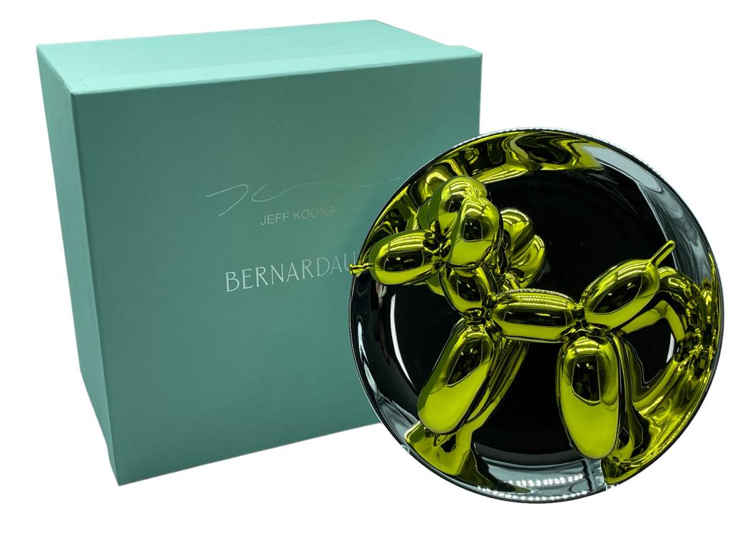 Jeff Koons Yellow Balloon Dog 2015 New In Box