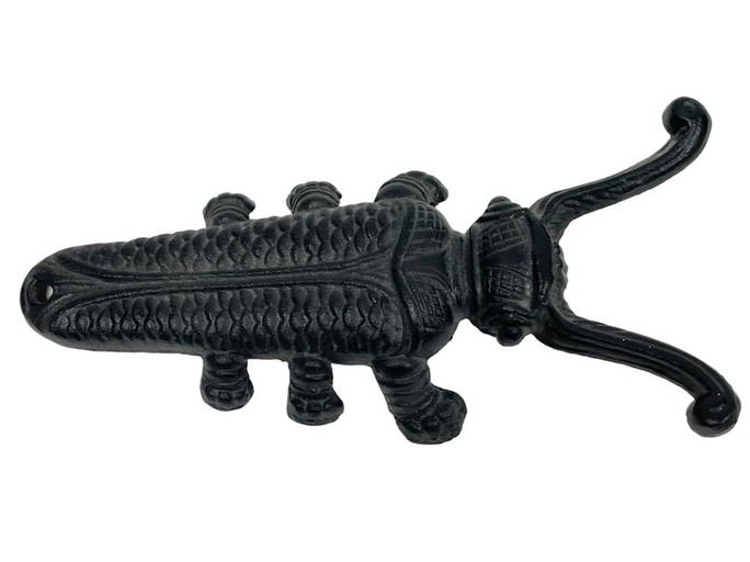 Vintage Cast Iron Long Horned Beetle Boot Jack