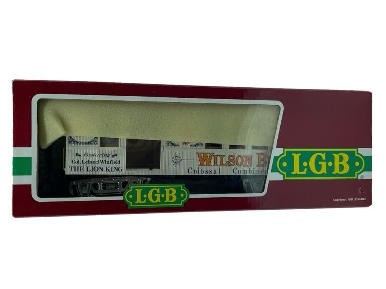New! Lgb Collectible Model Train Car In Box 3181 Auction