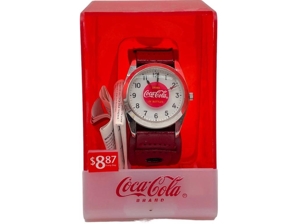 New! Coca Cola Watch Auction