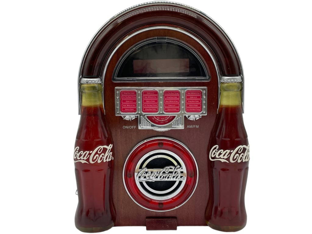 Coca- Cola Jukebox Cookie Jar Auction