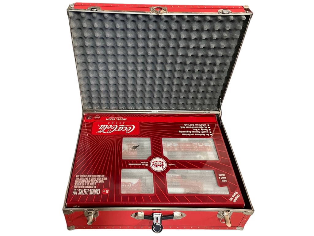 Coca Cola Model Train Set Auction
