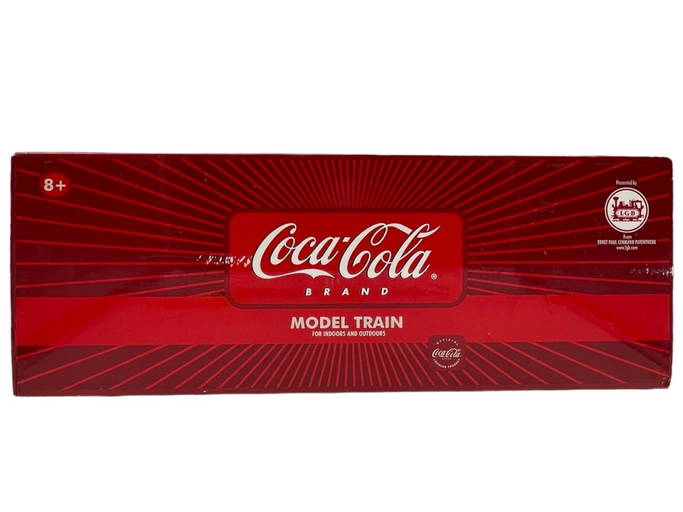 Coca Cola Model Train Steam Locomotive 25194