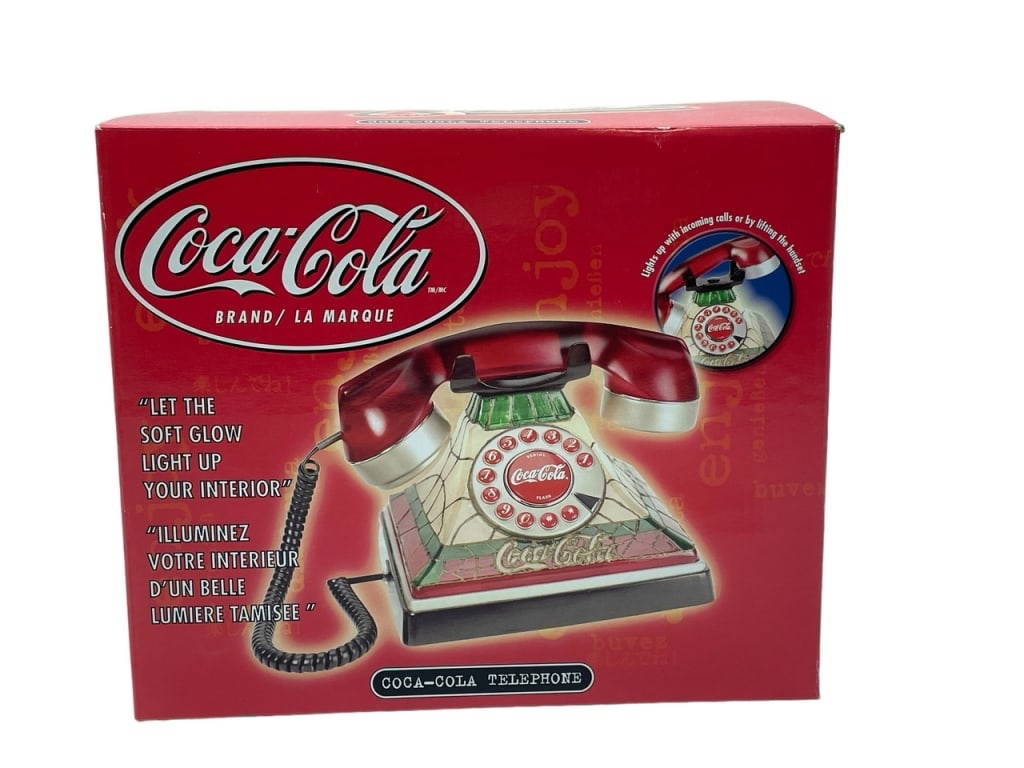 New! Coca-cola Telephone Auction
