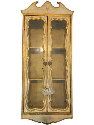 Florentia 3 Shelf Italian Curio Cabinet 31"h