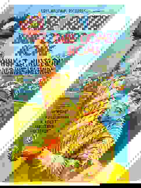 Babe Ruth Vintage Movie Poster 40" Auction