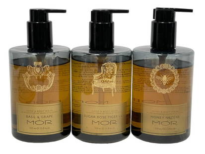 New Mor Sugar Rose Tiger Lily Luxury Body Lotions