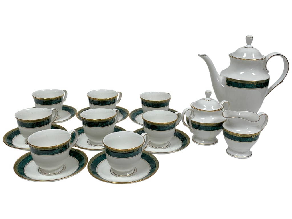 Lenox Classic Edition Fine Porcelain Tea Set (19) Auction