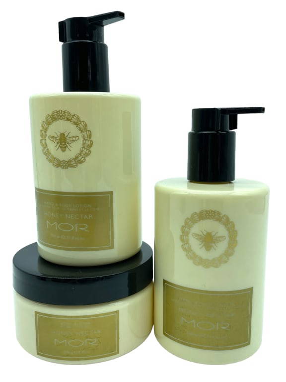 New! Lot Of Mor Honey Nectar Luxury Body Lotions Auction