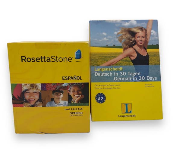 Rosetta Stone Spanish And Dutch Set Of 2