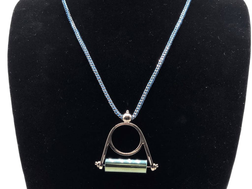 Nwt Bex Rox Modern Statement Necklace 15" $465 Auction