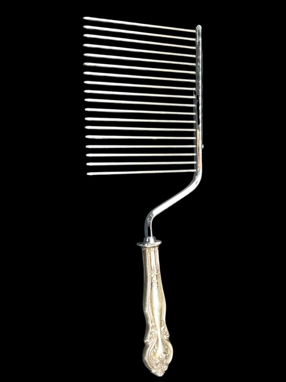 Vtg Sterling Silver Handled Cake Rake Auction