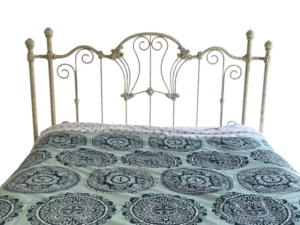 Vintage Wrought Iron Headboard 70" Auction