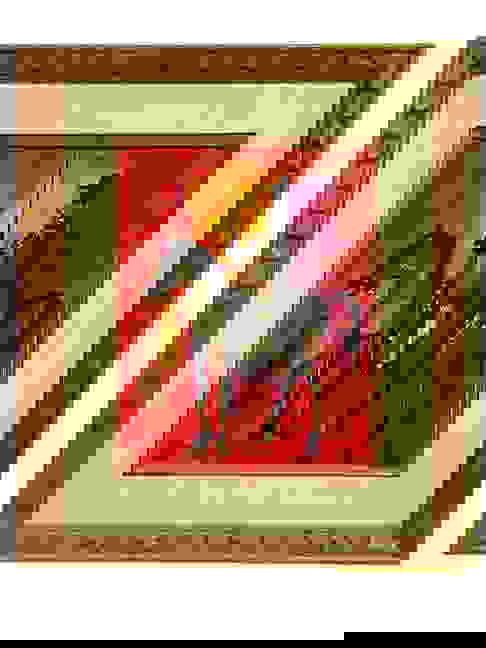 Pierre Mas Don Quixote Oil On Canvas 21" Auction