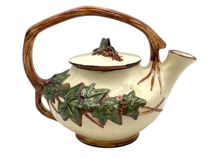 Vintage Mccoy Ivy Teapot 8"