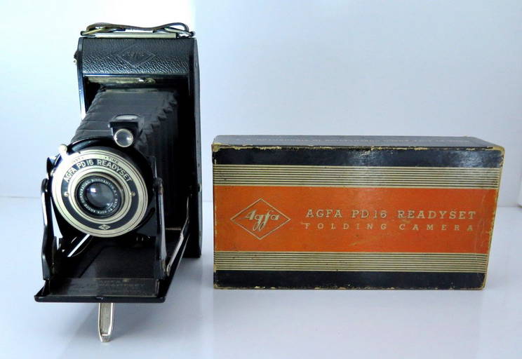 Agfa Pd 16 Readyset Folding Camera Ansco Corp