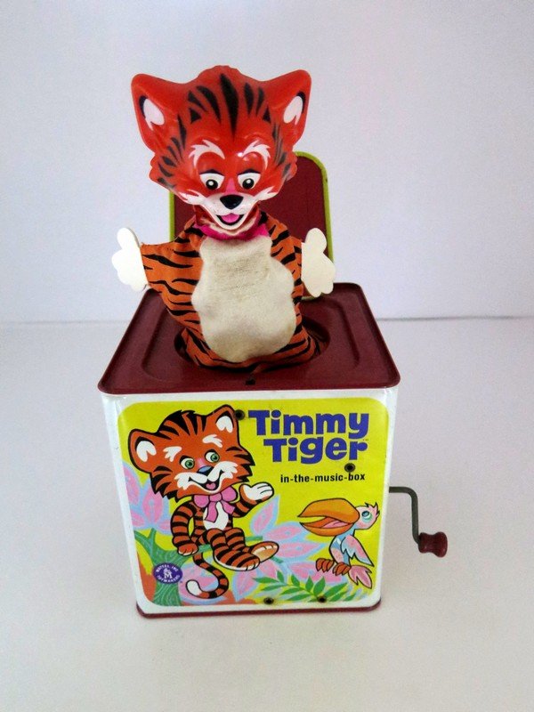 Mattel Timmy Tiger In the Music Box Original Jack in