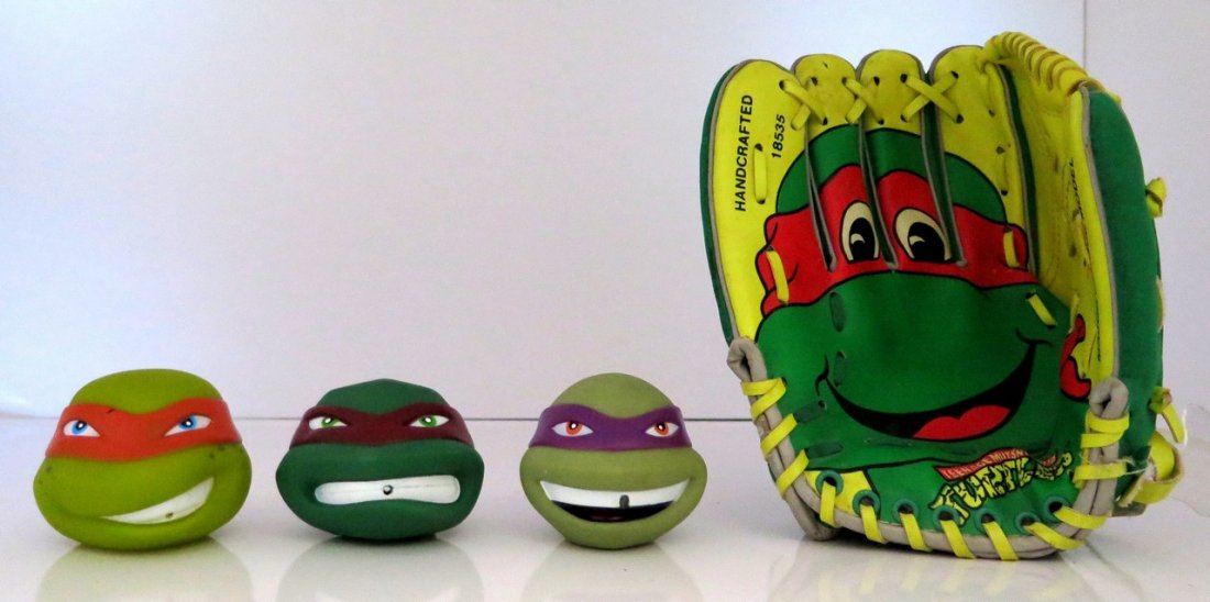 Teenage Mutant Ninja Turtles Baseball Glove By Remco